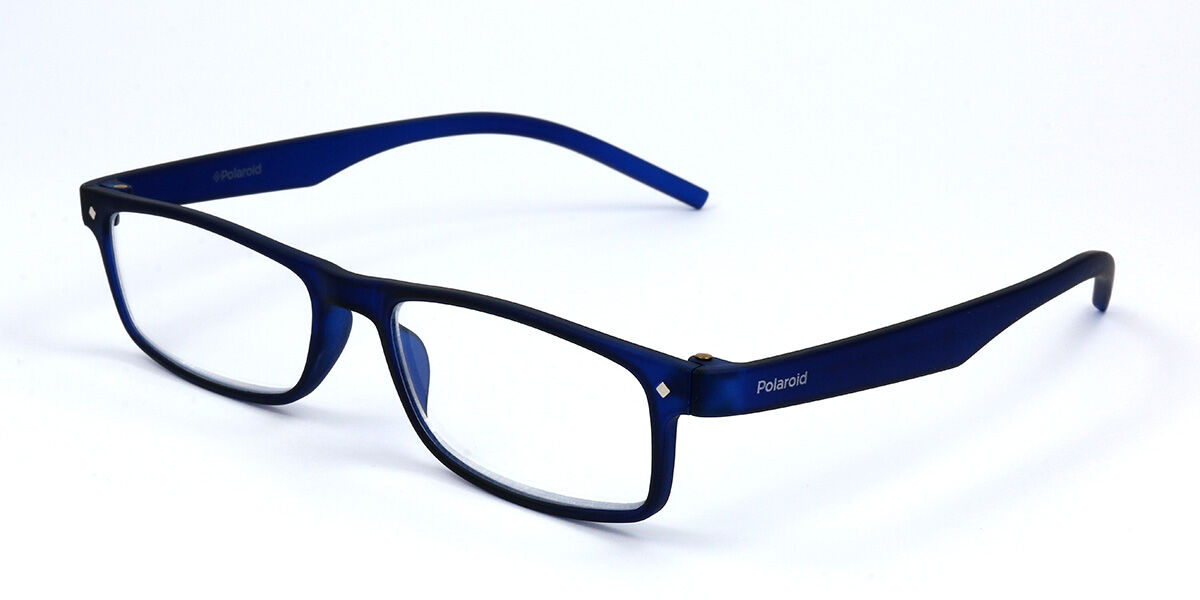 Polaroid PLD 0017/R/CH Readers RCT Glasses Matte Blue | VisionDirect ...