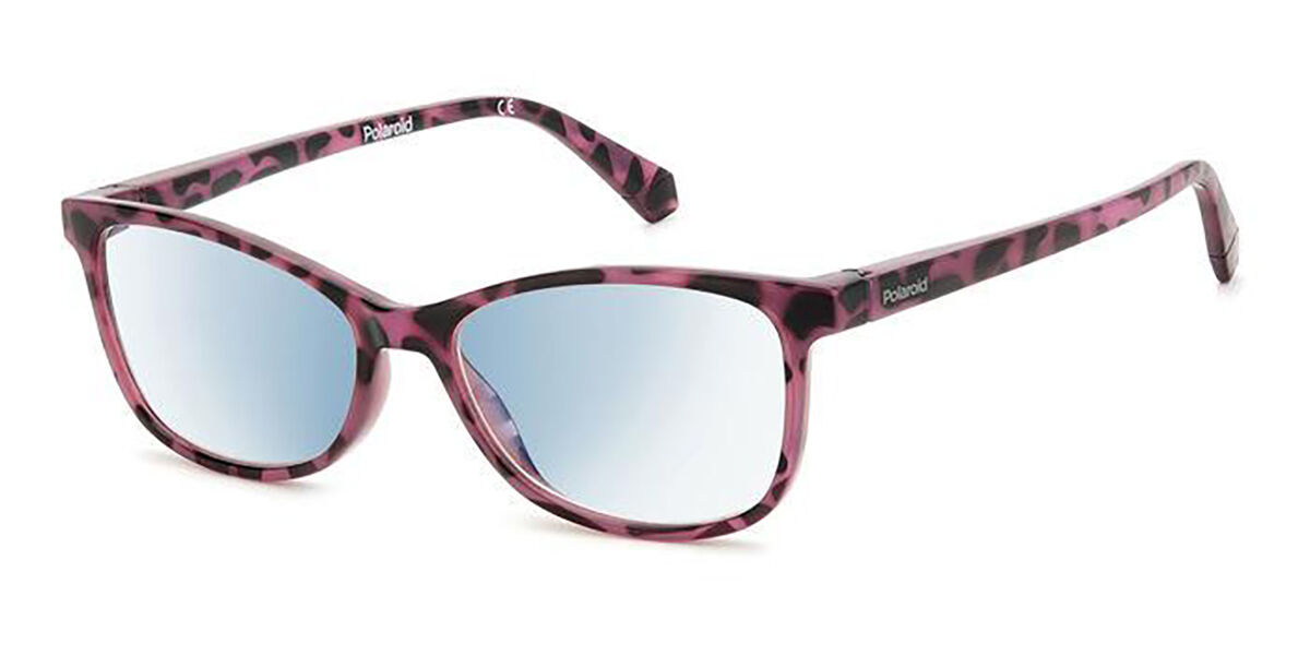Lunettes PLD 0032/R/BB Readers Blue-Light Block Pink Tortoise ...