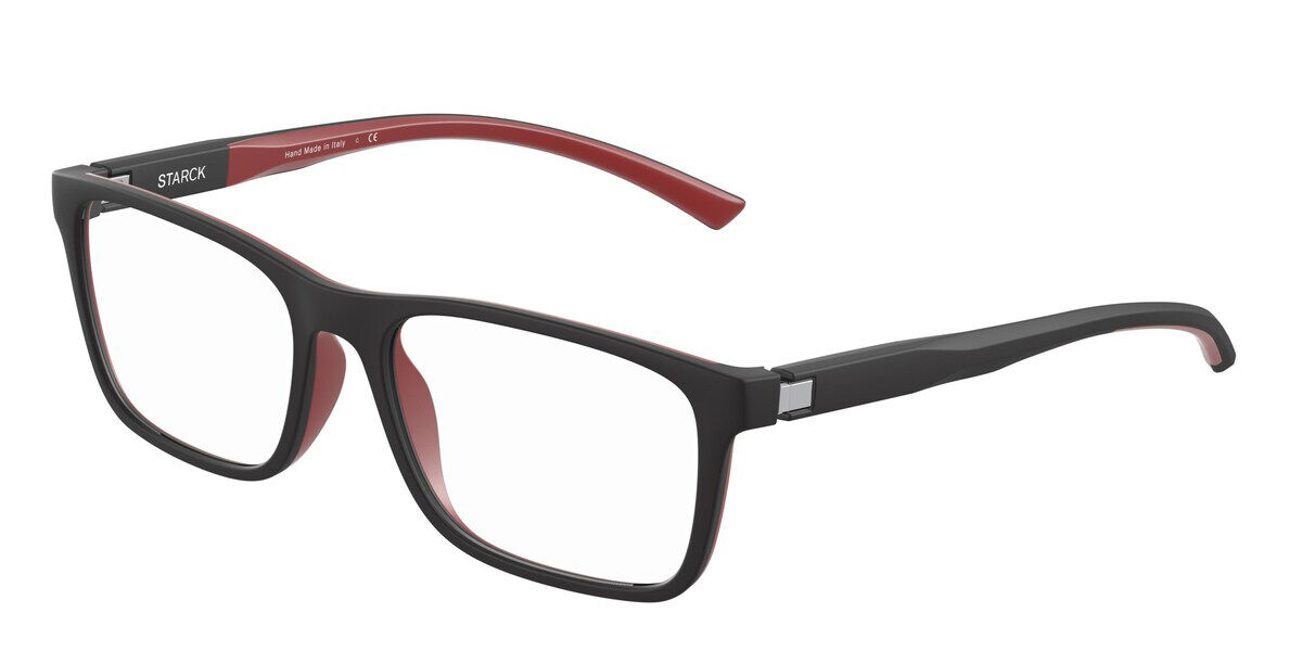 Starck SH3070 0001 Eyeglasses in Black Red | SmartBuyGlasses USA