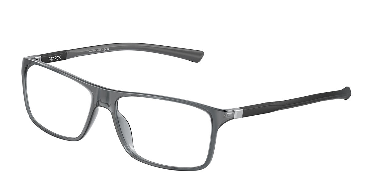 Starck SH1043M 0009 Eyeglasses in Transparent Grey | SmartBuyGlasses USA