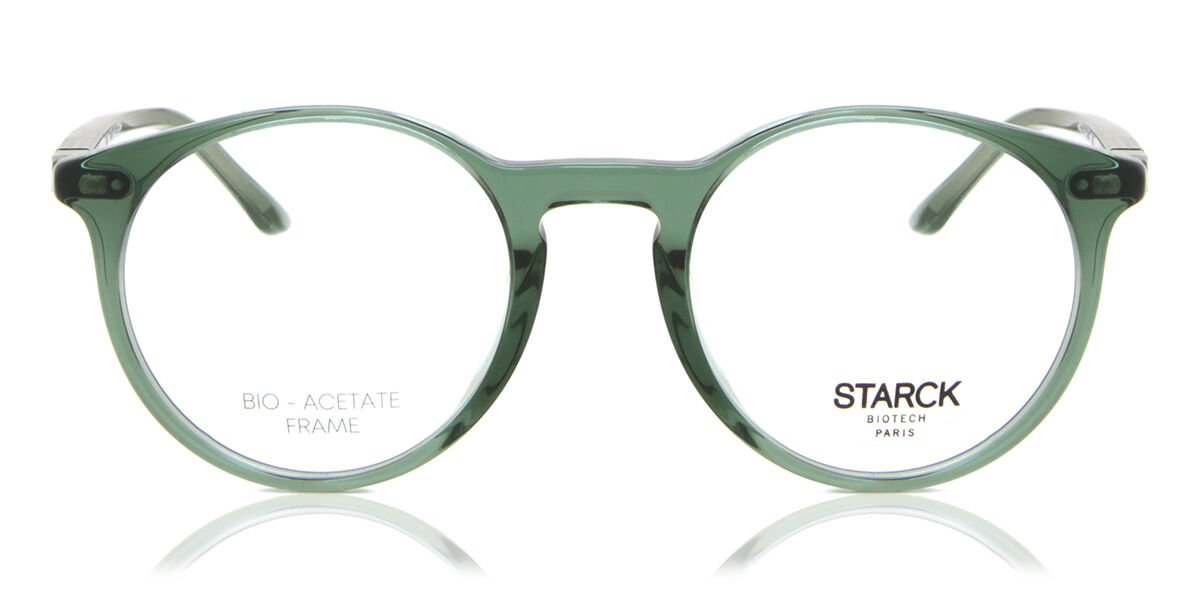 Starck SH3079 0005 Eyeglasses in Transparent Green | SmartBuyGlasses USA