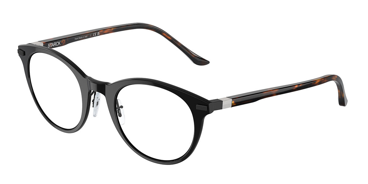 Starck SH2080 0001 Eyeglasses in Black | SmartBuyGlasses USA