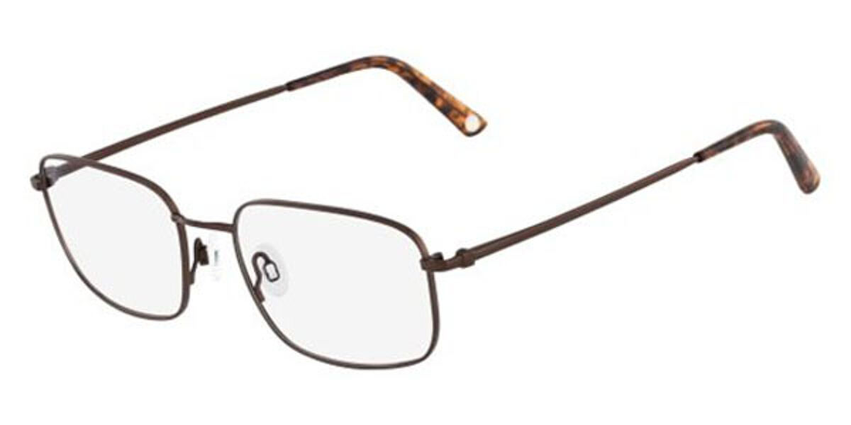 Flexon Benjamin 600 210 Eyeglasses in Brown | SmartBuyGlasses USA