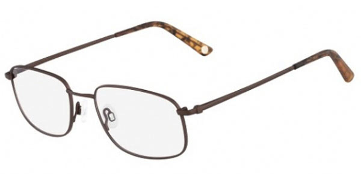 Flexon FL 600 210 Eyeglasses in Brown | SmartBuyGlasses USA