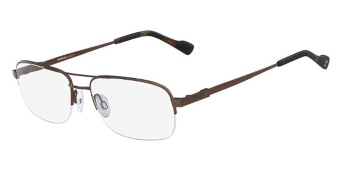 Flexon Autoflex 104 210 Glasses Brown | VisionDirect Australia