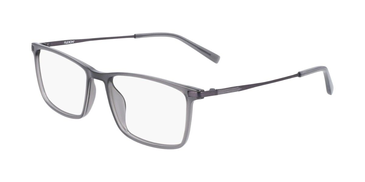 Flexon EP8015 020 Rectangle Opaque Grey Eyeglasses | Vision Direct ...