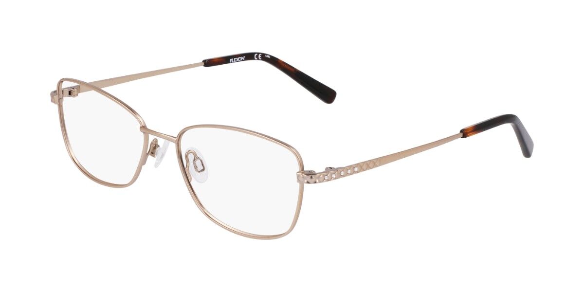 Flexon W3044 272 Eyeglasses in Satin Taupe Brown | SmartBuyGlasses USA