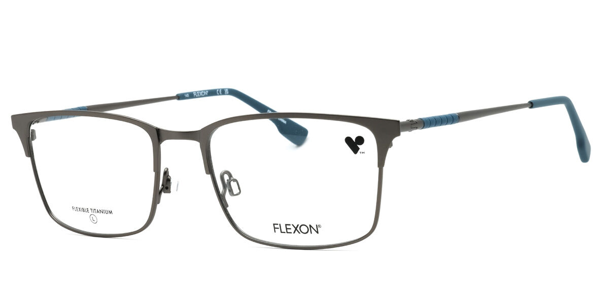 Flexon E1132 072 Glasses Matte Gunmetal | VisionDirect Australia