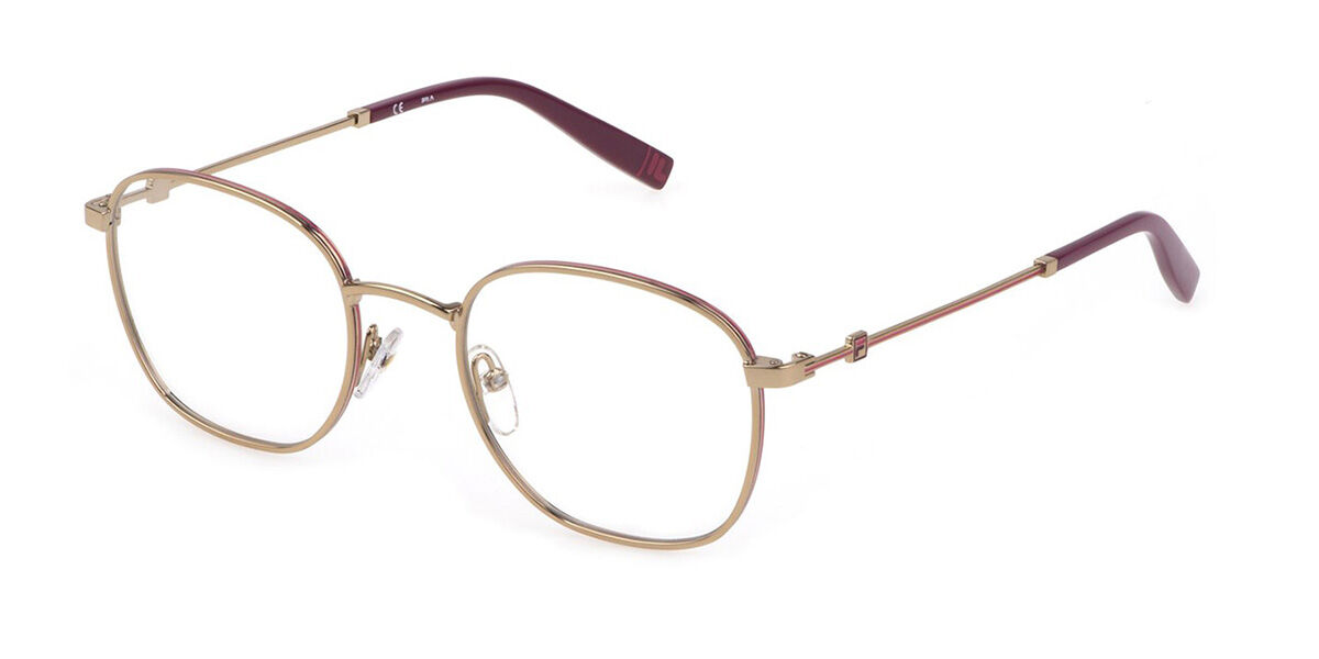 Fila VFI309 0A93 Oval Rose Gold Eyeglasses | Vision Direct Australia