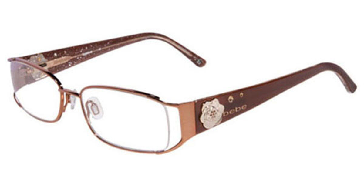 BeBe BB5035 Cute As A Button 003 Eyeglasses in Topaz | SmartBuyGlasses USA