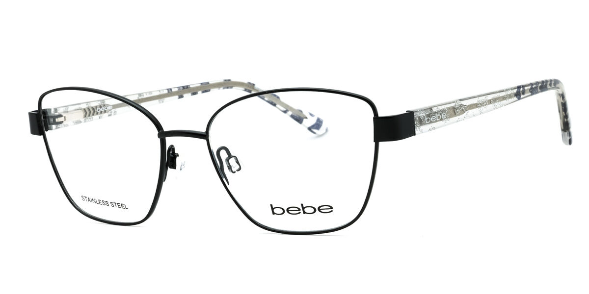 Bebe BB5209 001 Glasses Jet Black | VisionDirect Australia