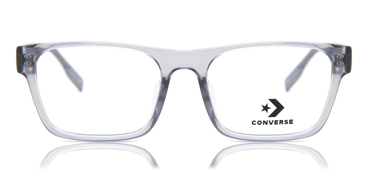 Converse CV5015 030 Rectangle Transparent Grey Eyeglasses ...