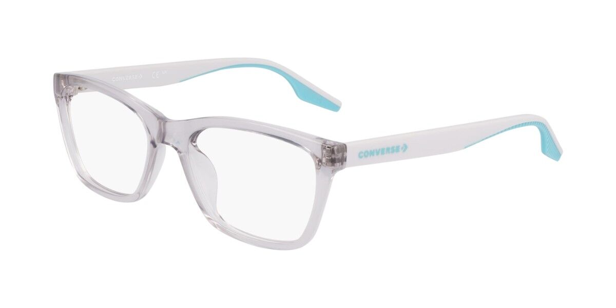 Converse CV5096 050 Glasses Transparent Fossilized Grey | VisionDirect ...