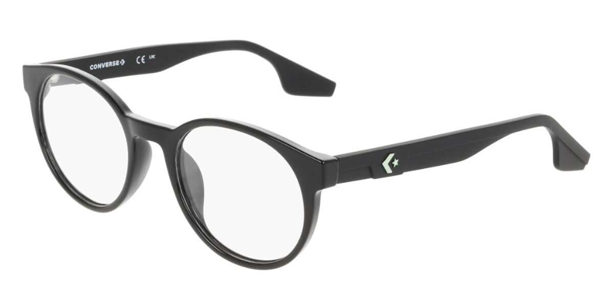 Converse CV9000Y Kids 001 Oval Black Eyeglasses | Vision Direct Australia