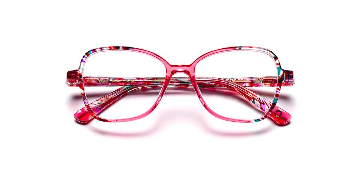Etnia Barcelona Elsa Kids PKRD Eyeglasses in Pink Red | SmartBuyGlasses USA