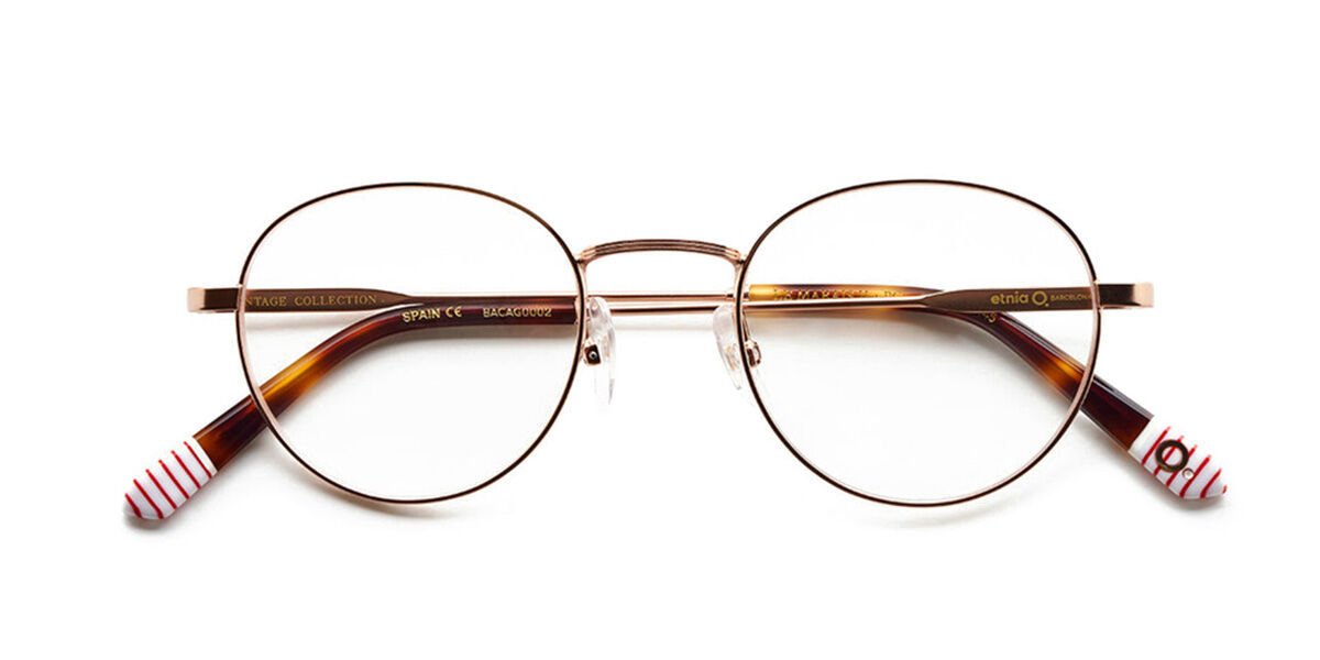 Etnia Barcelona Le Marais II PG Eyeglasses in Pink Gold ...