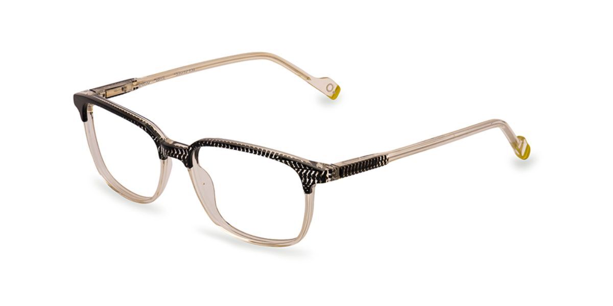Etnia Barcelona Aalto BKCL Glasses Black Clear | VisionDirect Australia