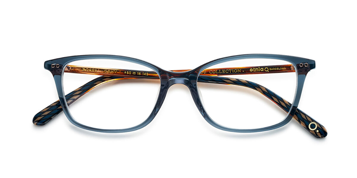 Etnia Barcelona Roses GRHV Glasses Transparent Teal Blue | VisionDirect Australia