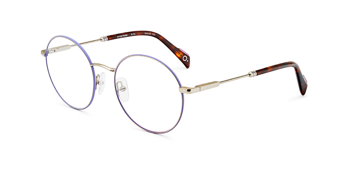 Etnia Barcelona Hyde Park SLPU Glasses Purple Silver | VisionDirect ...