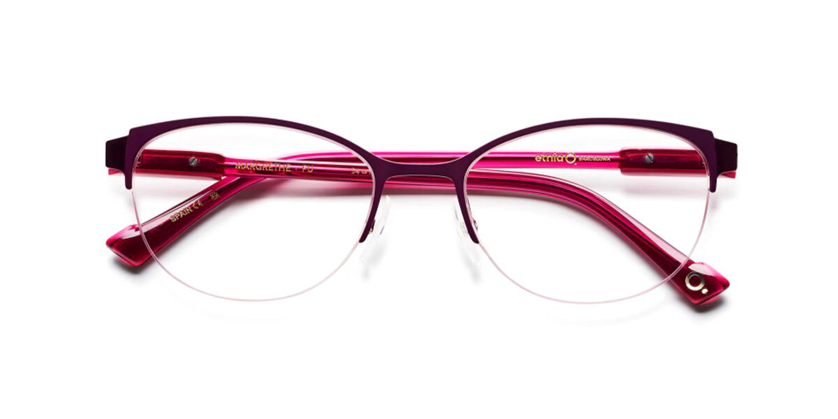 Etnia Barcelona Margrethe FU Glasses Fuchsia Purple On Pink ...