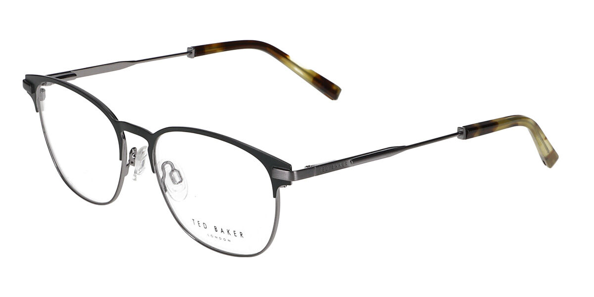Ted Baker TB4342 562 Square Two-Tone Grey Green Eyeglasses ...