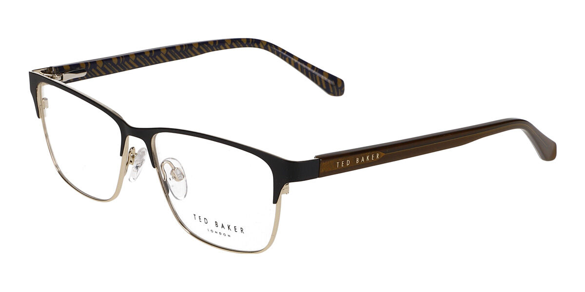 Ted Baker TB4345 002 Glasses Two-Tone Gold Black | SmartBuyGlasses UK