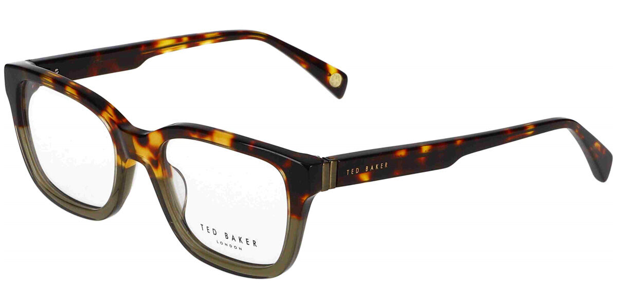 Ted Baker TB8292 104 Rechteckig Tortoise/Green Brillen ...