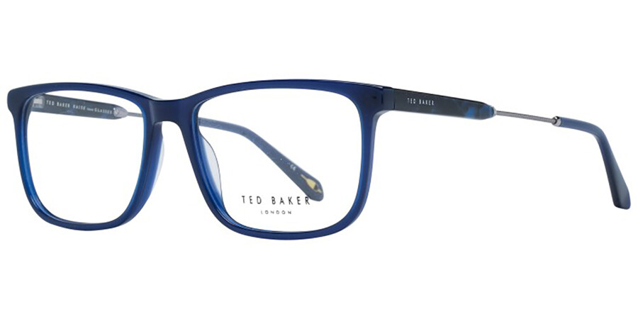 Ted Baker TB8238 630 Eyeglasses in Frosted Navy Blue | SmartBuyGlasses USA