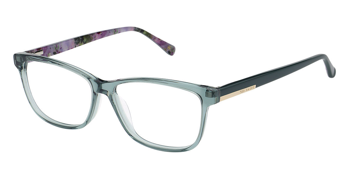 Ted Baker TB9185 Adelis 557 Square Transparent Green Frame Eyeglasses ...
