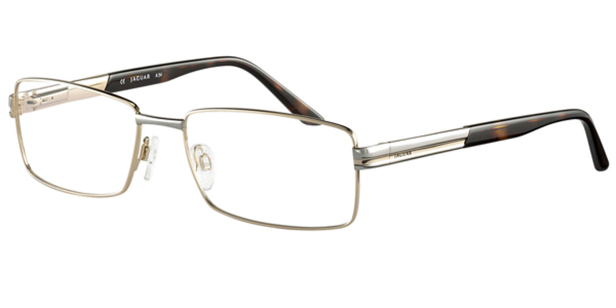 Jaguar 3055 007 Eyeglasses in Silver Gold | SmartBuyGlasses USA