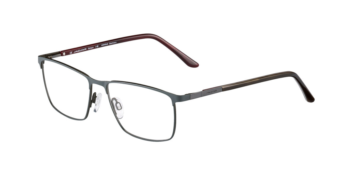 Jaguar 35056 1191 Eyeglasses in Grey/Red | SmartBuyGlasses USA