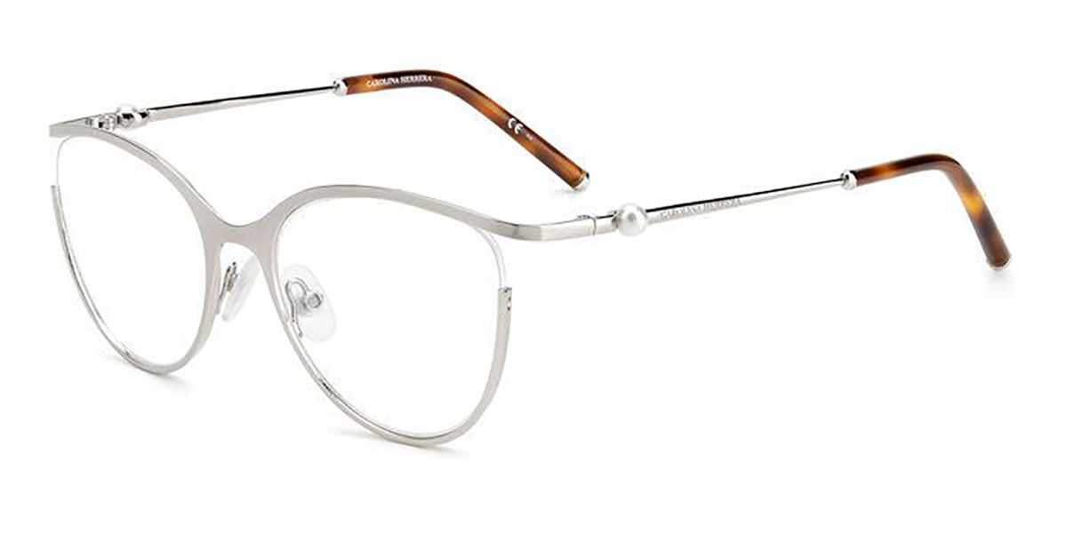 Carolina Herrera CH 0007 3YG Eyeglasses in Silver | SmartBuyGlasses USA
