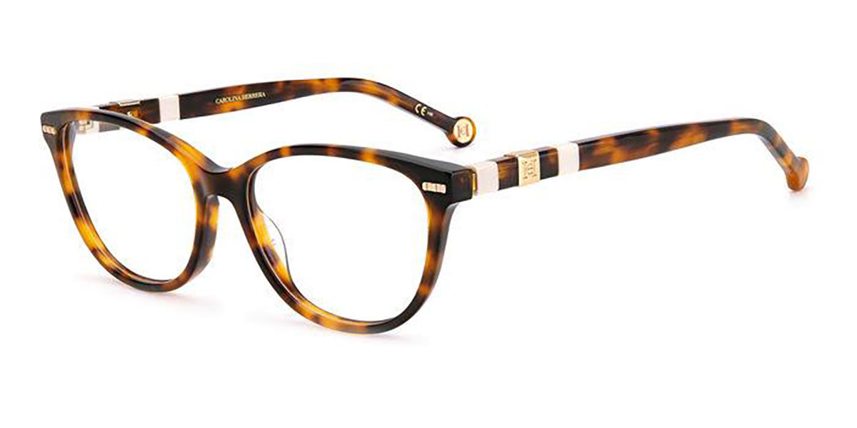 Carolina Herrera CH 0048 C1H Glasses Tortoise | VisionDirect Australia