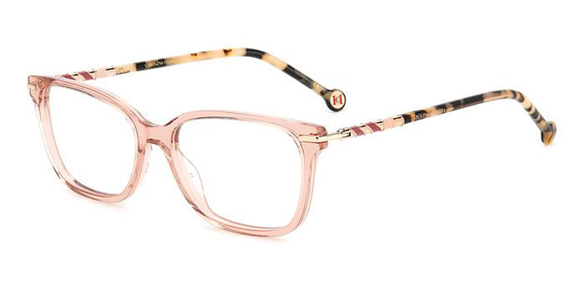 Carolina Herrera HER 0097 L93 Eyeglasses in Transparent Pink ...