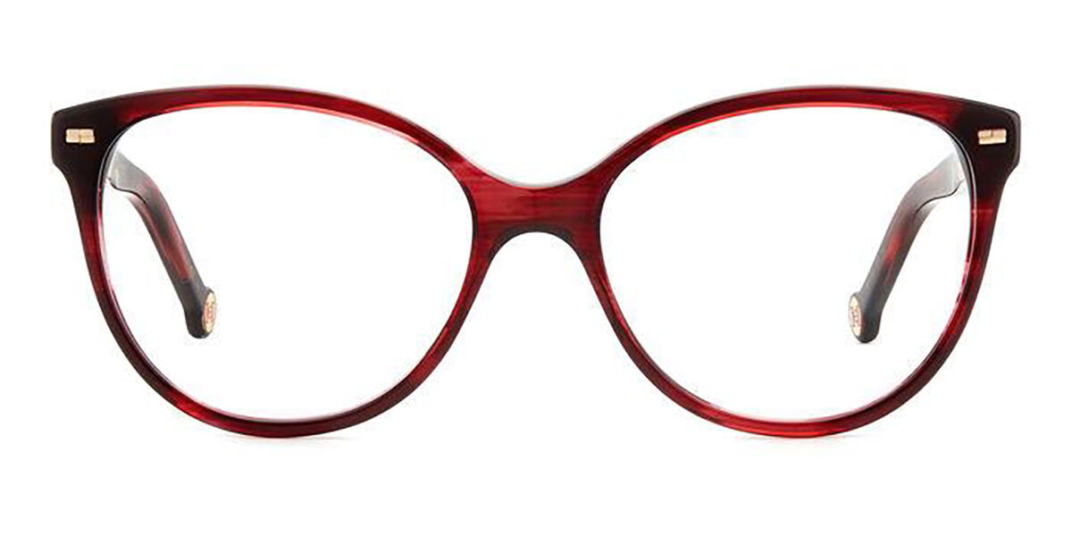 Carolina Herrera HER 0158 K4G Glasses Burgundy Horn | VisionDirect Australia
