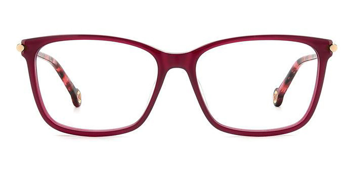 Lentes Opticos Carolina Herrera HER 0199/G Asian Fit 6K3 Burgundy Gold ...