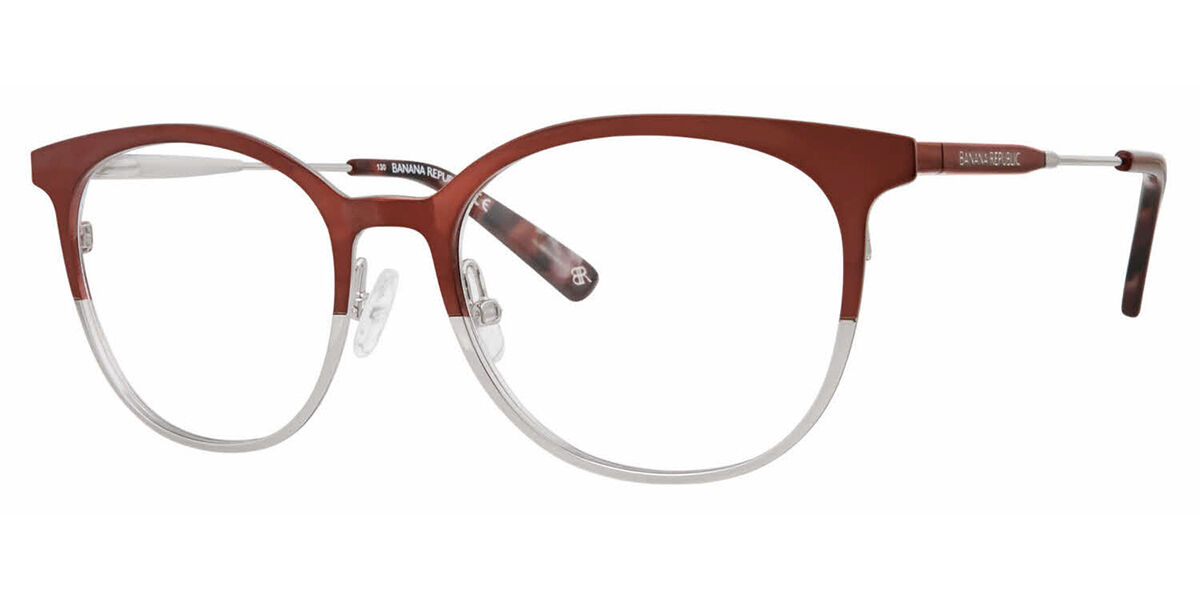 Banana Republic Vivica 0P4N Glasses Burgundy Ruthenium | VisionDirect ...