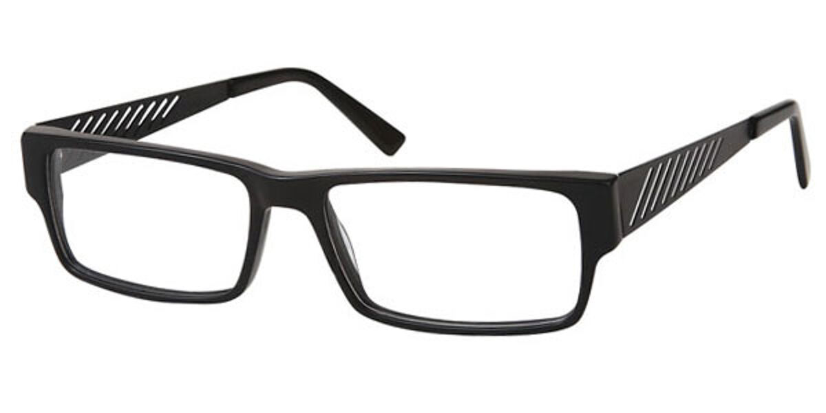 SmartBuy Collection Grayson A134 Eyeglasses in Black | SmartBuyGlasses USA