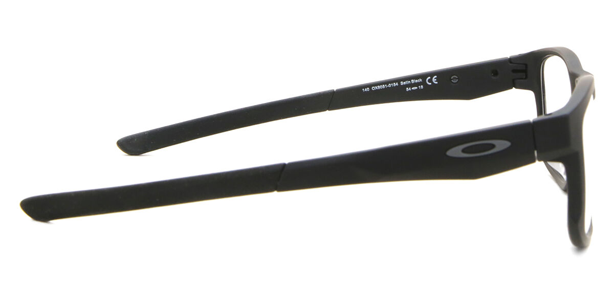 Oakley OX8051 HYPERLINK Asian Fit 805101 Square Satin Black Eyeglasses ...