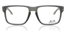 Oakley OX8156 HOLBROOK RX 815606 Eyeglasses in Polished Black Clear ...