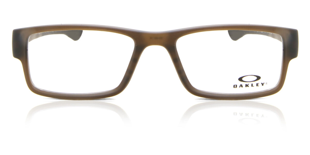 Oakley OX8046 AIRDROP 804617 メガネ - Satin Brown Smoke | SmartBuyGlassesジャパン