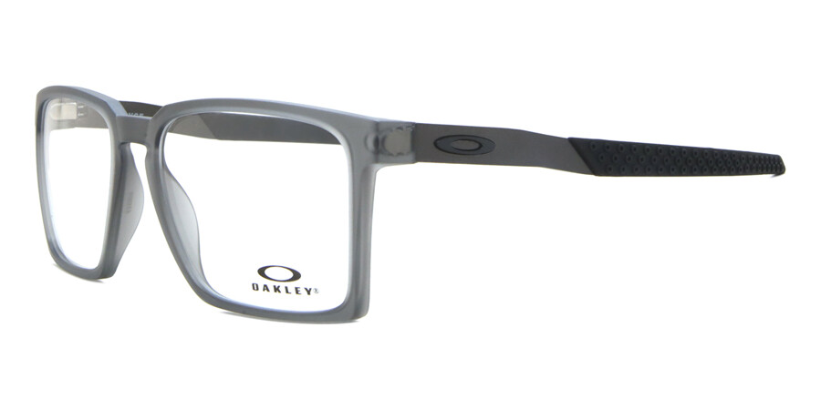Oakley OX8055 EXCHANGE 805502 Square Satin Smoke Grey Eyeglasses ...