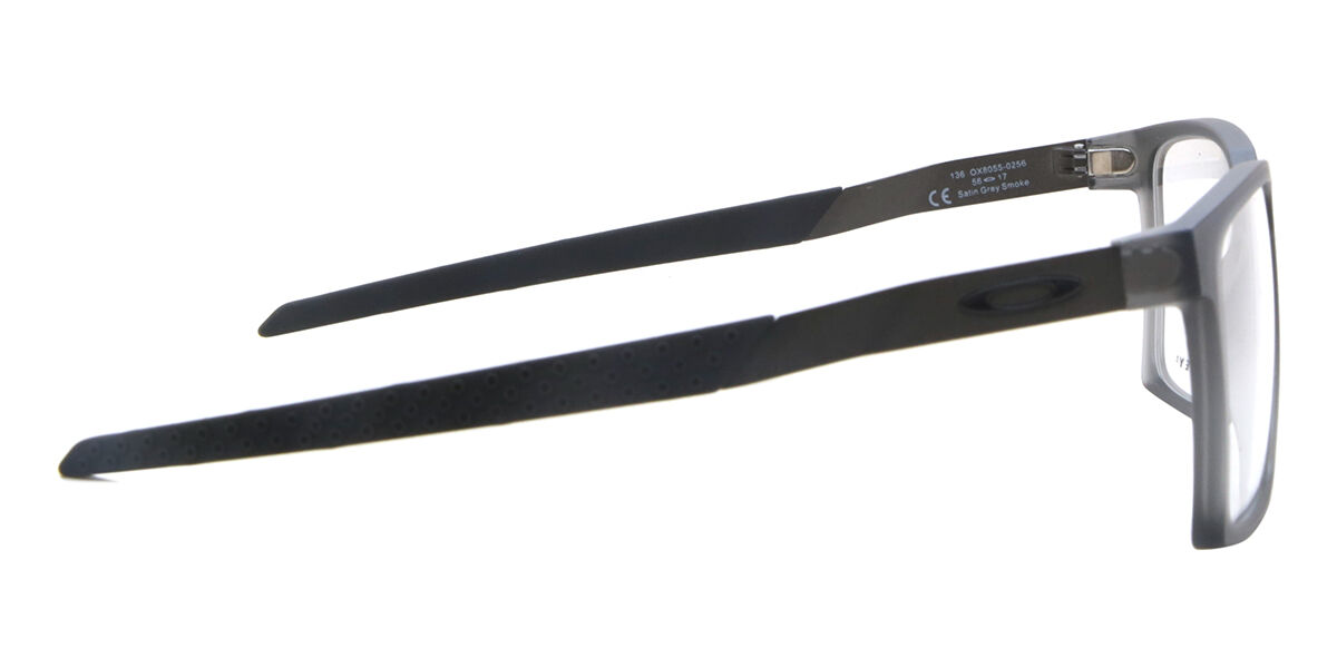 Oakley OX8055 EXCHANGE 805502 Square Satin Smoke Grey Eyeglasses ...