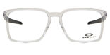 Oakley OX8055 EXCHANGE 805502 Square Satin Smoke Grey Eyeglasses ...