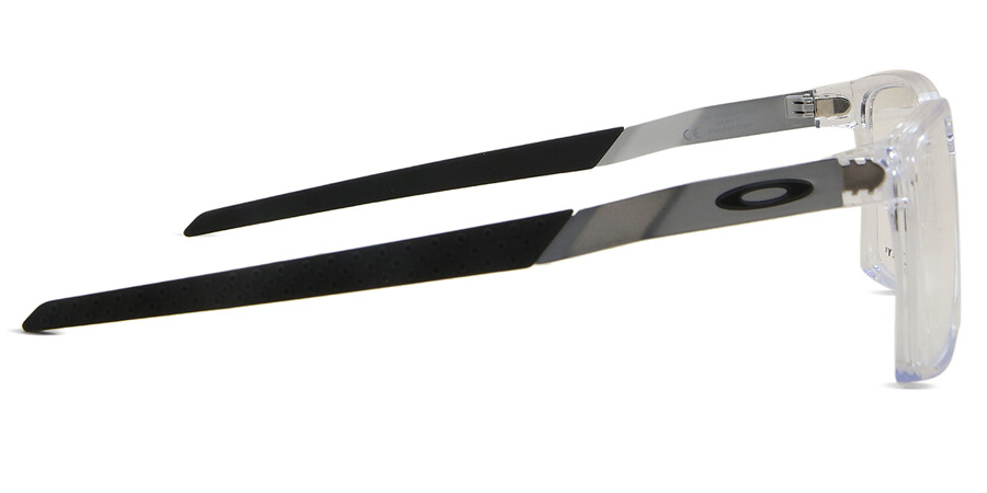 Oakley OX8055 EXCHANGE 805503 Square Polished Clear Eyeglasses ...