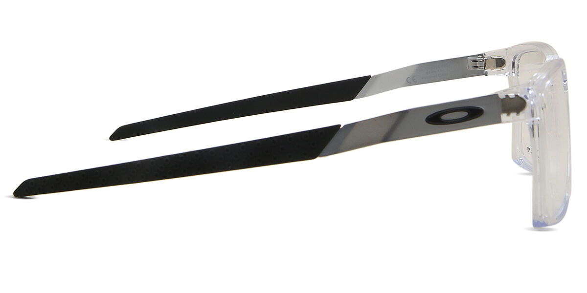 Oakley OX8055 EXCHANGE 805503 Square Polished Clear Eyeglasses ...