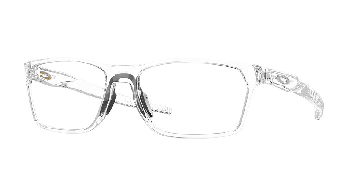 Oakley OX8032 HEX JECTOR 803206 Eyeglasses in Glossy Clear ...