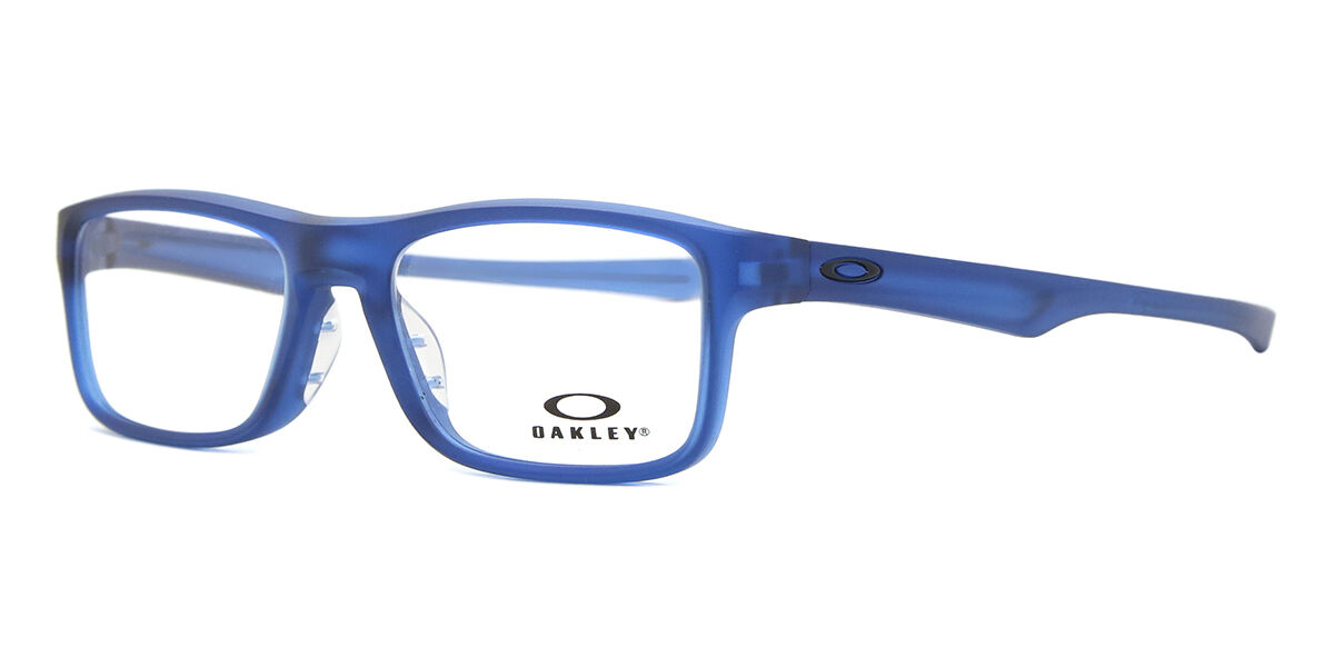 Oakley OX8081 PLANK 2.0 808116 Eyeglasses in Translucent Opaque Blue ...