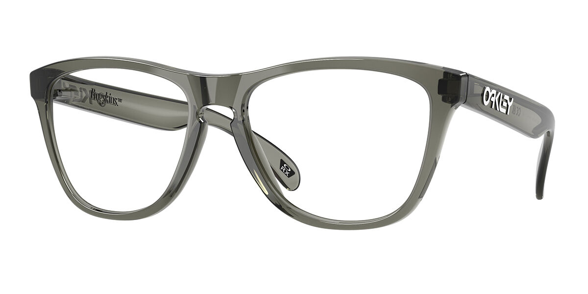 Oakley OX8137A FROGSKINS RX Asian Fit 813705 Glasses Transparent Grey ...