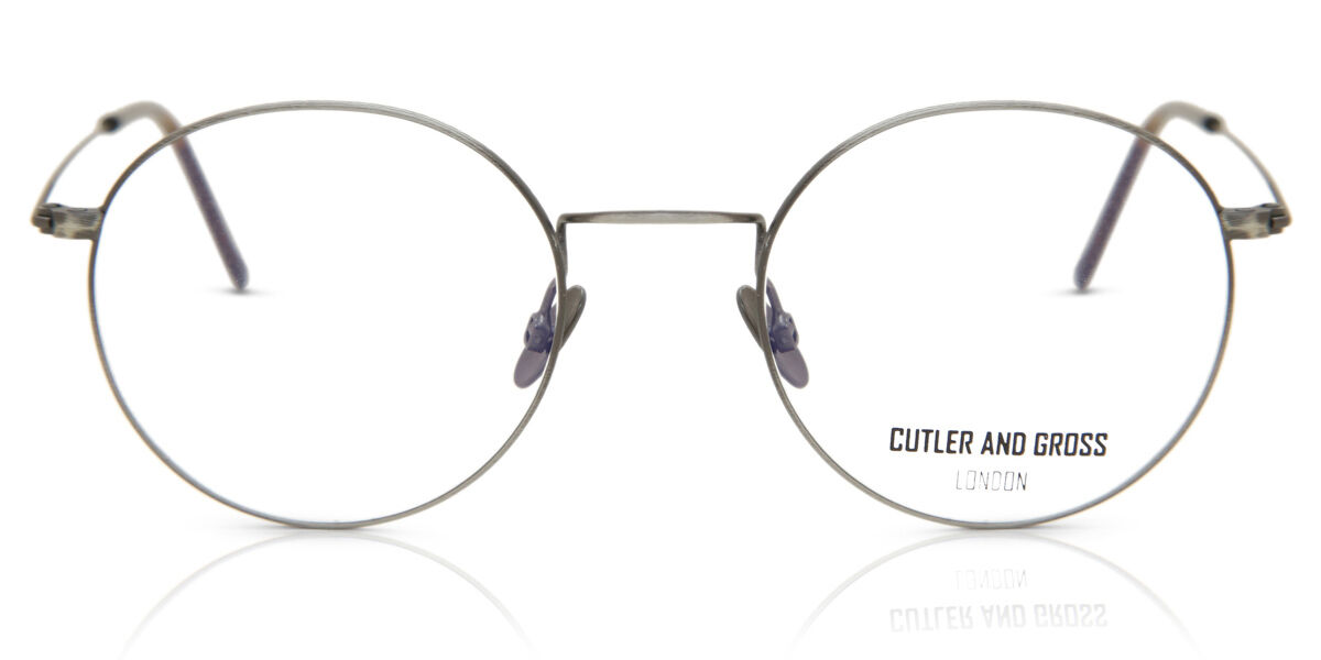 Cutler and Gross 1316 01 Round Matte Gold Eyeglasses | SmartBuyGlasses US